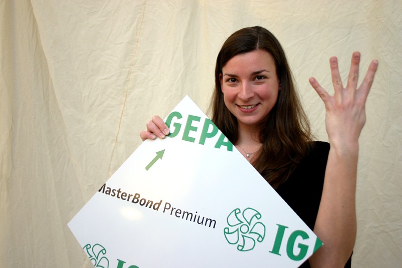 Aluminiumverbundplatte, Masterbond premium optimized,weiß, RAL 9016, 1250 x 2550 x 4 mm